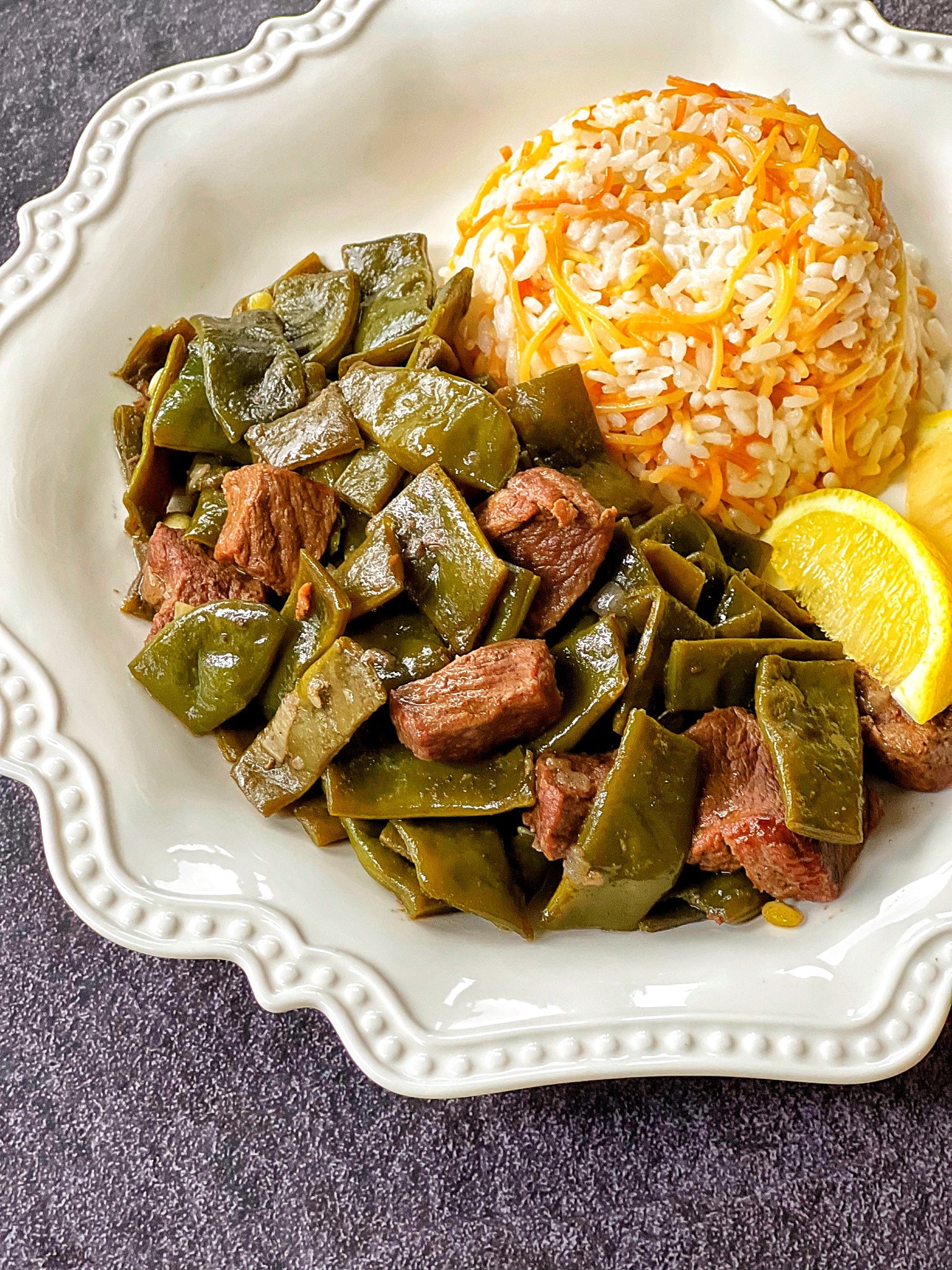 Loubye Bi Lahme ‘Beans with Lamb’ – Mamaghanouj